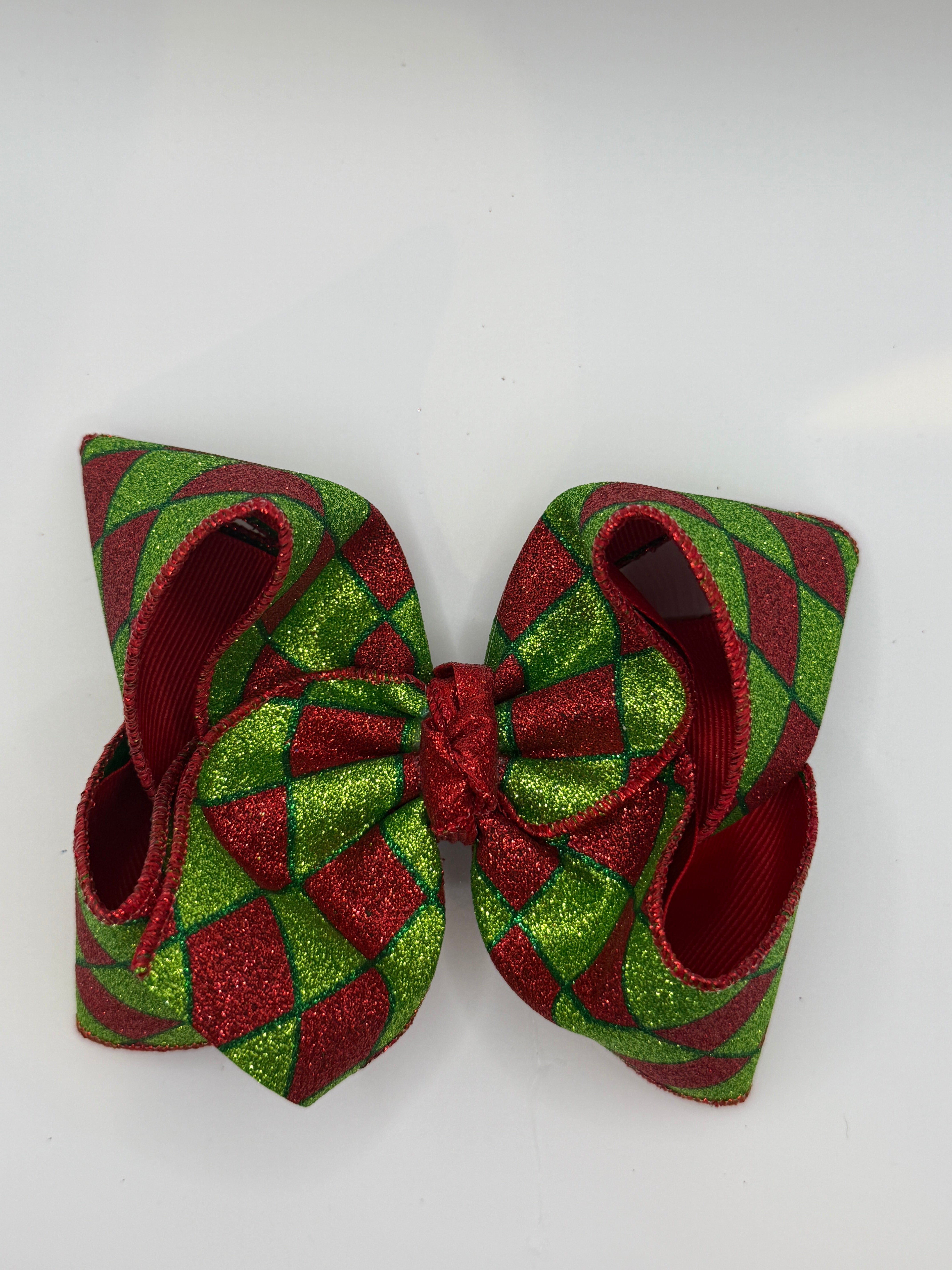 Harlequin Christmas – Silly Dilly Bow Co